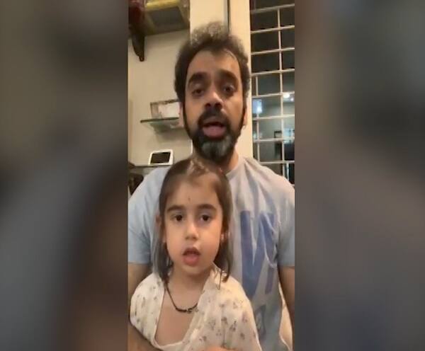 Rahul Deshpande Riyaz With His Daughter On Facebook Live | Maharashtra ...