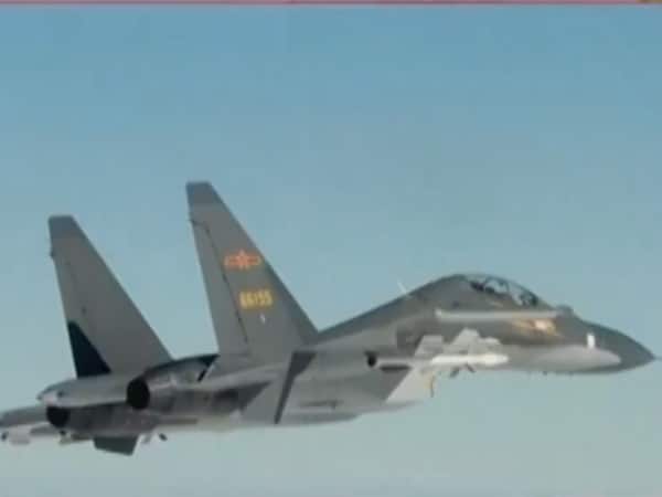Chinese fighter jets enter Taiwan's airspace