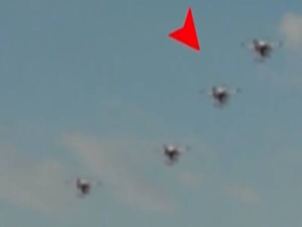 Indian Airforce releases pictures of Swarm Drone