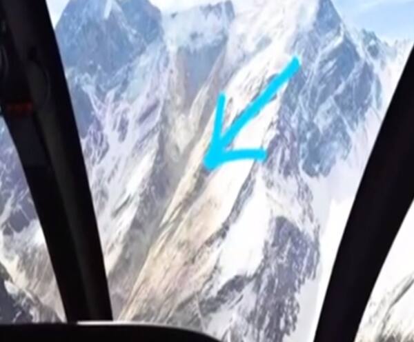 Glacier Burst At Hills Of Nanda Devi In Uttarakhand See Photo | इसी जगह ...